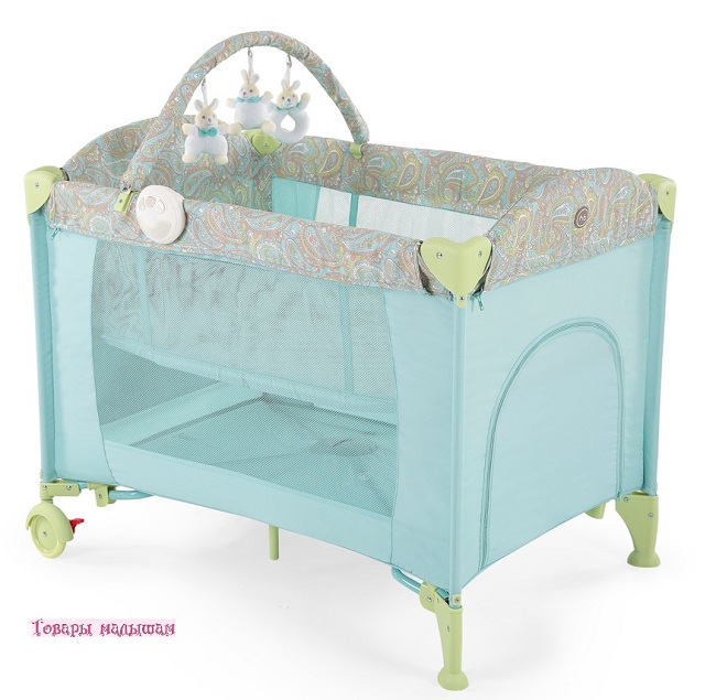 Кровать манеж happy baby lagoon v2 | Гипермаркет - Детские товары
